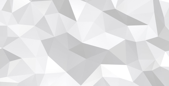 White Polygons Background Slow Version, Motion Graphics | VideoHive